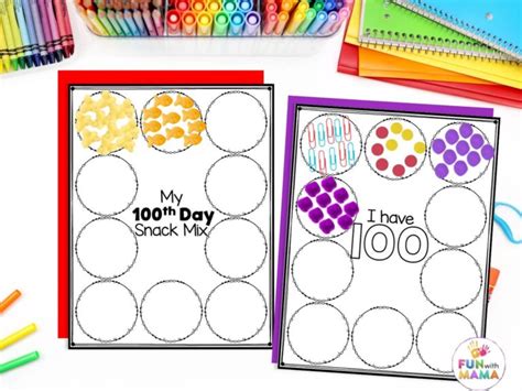 100th Day Of School Ideas Activities Fun With Mama