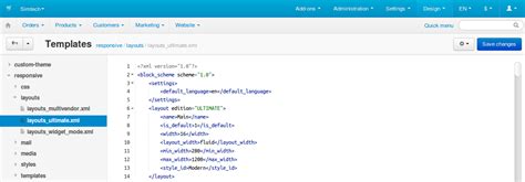 Template Editor — Cs Cart 43x Documentation