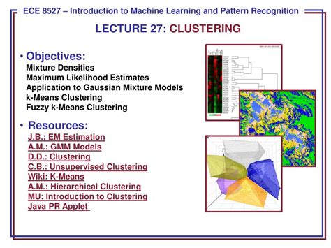 PPT LECTURE CLUSTERING PowerPoint Presentation Free Download ID