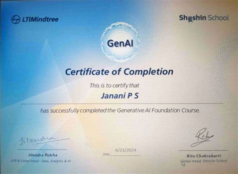 Janani Periyasamy On Linkedin Artificialintelligence