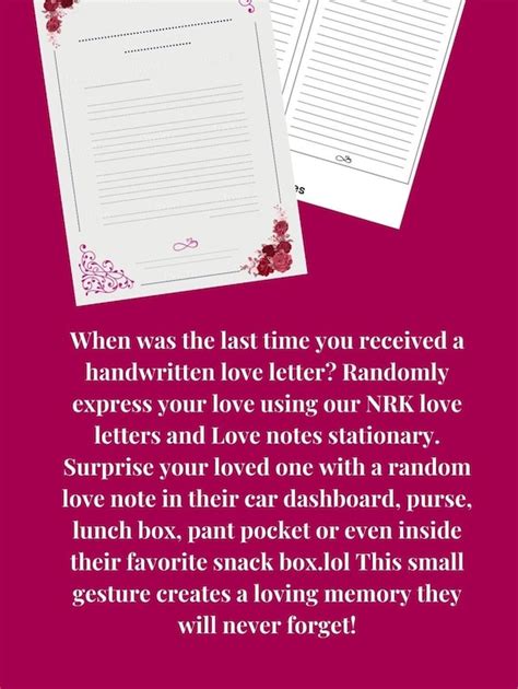 Sweet Love Letters For Him