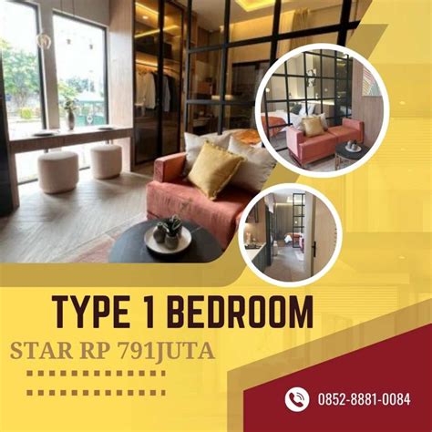Tipe Bedroom Creativo Bintaro Apartemen Creativo