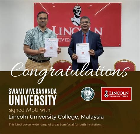 subhajit ghosh on linkedin svu lincolnuniversitycollege