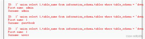 Sql手动注入初级基本思路 Csdn博客