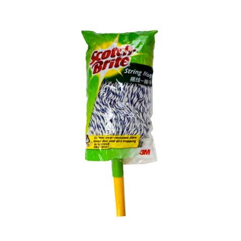 Scotch Brite String Mop Set Cotton Strip Greenleifsg