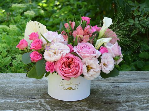 La Multi Ani Cutie Cu Flori