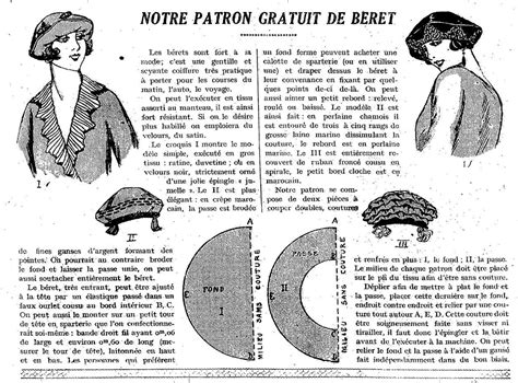 Réaliser Un Béret 19240316 La Bignole
