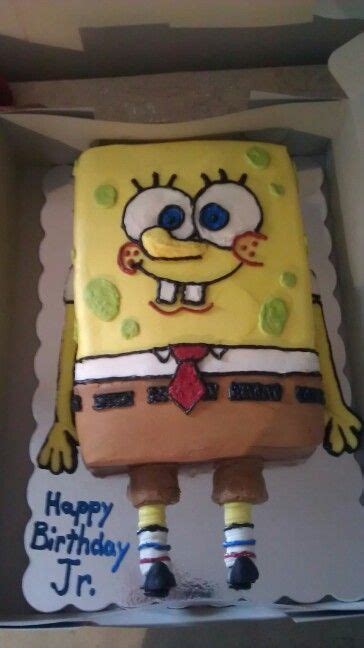 Spongebob Squarepants Birthday Cake Spongebob Squarepants Birthday Cakes Birthday Cake