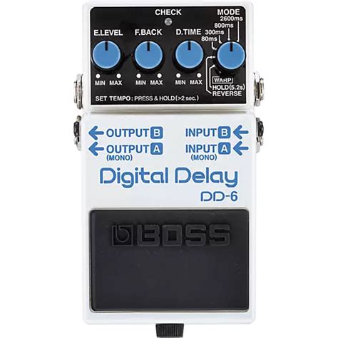 Boss DD-6 Digital Delay Guitar Effects Pedal | Musician's Friend