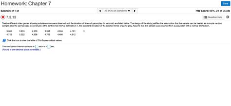 Solved Homework Chapter 7 Save 23 Of 25 25 Complete V