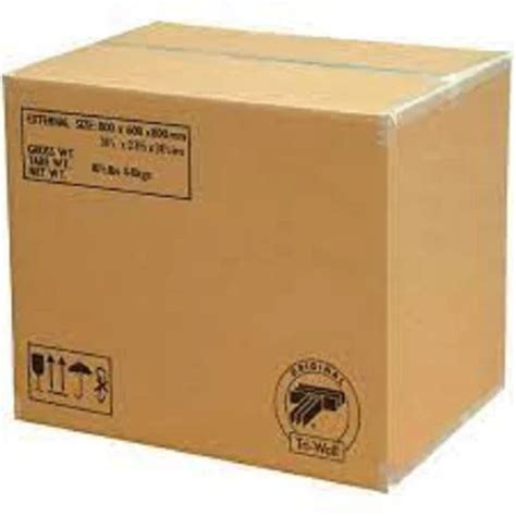 Brown Eco Friendly Corrugated Box At Best Price In Vadodara Maruti Packers