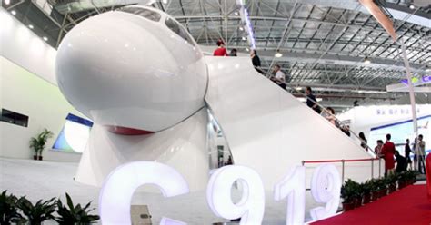 Chinas First Home Grown Large Passenger Jet Unveiled