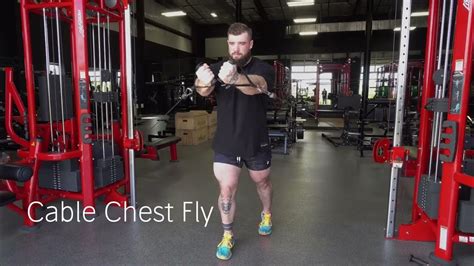 Cable Chest Fly Youtube