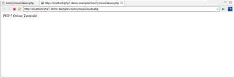 Learn Working With Anonymous Classes In PHP