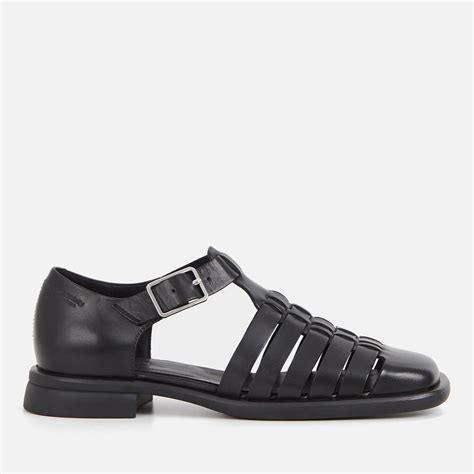 Ladies Black Fisherman Sandals At Chad Espinoza Blog