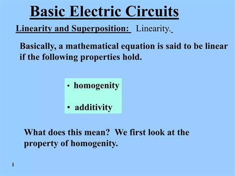 lesson 9 linearity and superposition ppt
