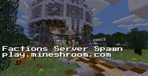 Factions Server Spawn Minecraft Map