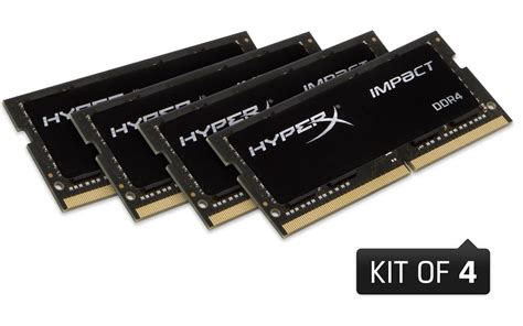 HyperX Releases High Capacity GB GB Kit Additions To The Impact DDR SO DIMM RAM Line