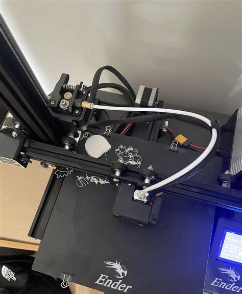 print not sticking on bed r ender3