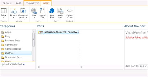 ProИТ Solution Failed Validation Решение не прошло проверку и