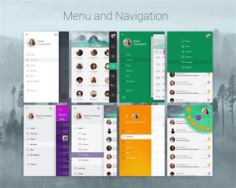 Free Flexible UI Kit 6 Graphic Google Tasty Graphic Designs Collection