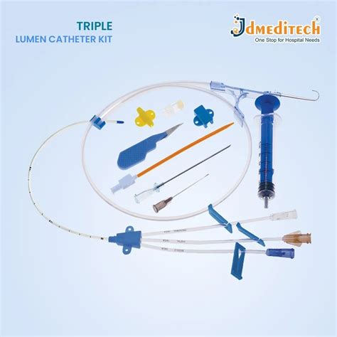 Triple Lumen Central Catheter Kit At ₹ 200piece Kathwada Ahmedabad
