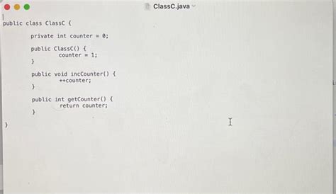 Solved Exercise Using Static Objects Open And Study Chegg