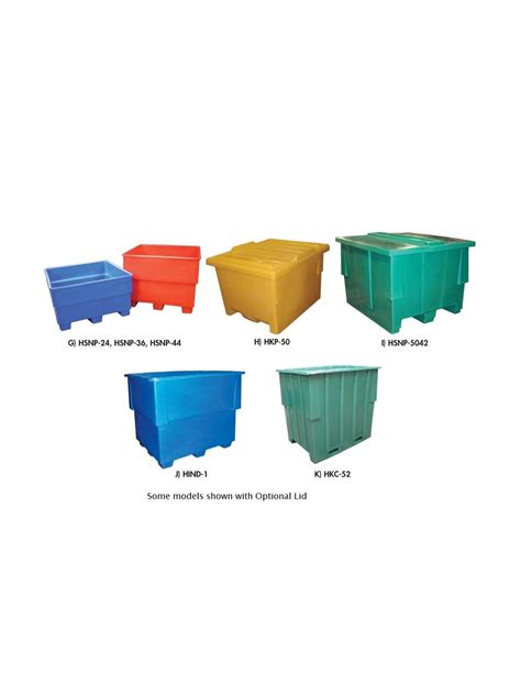 Seamless Plastic Pallet Container Lids Motion Savers Inc 877 832