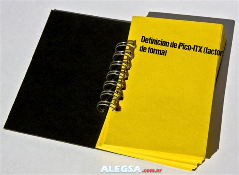 Definición de Pico ITX factor de forma