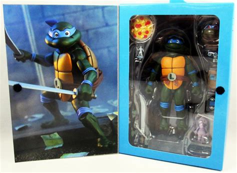 Tmnt Tortues Ninja Neca Animated Series Leonardo