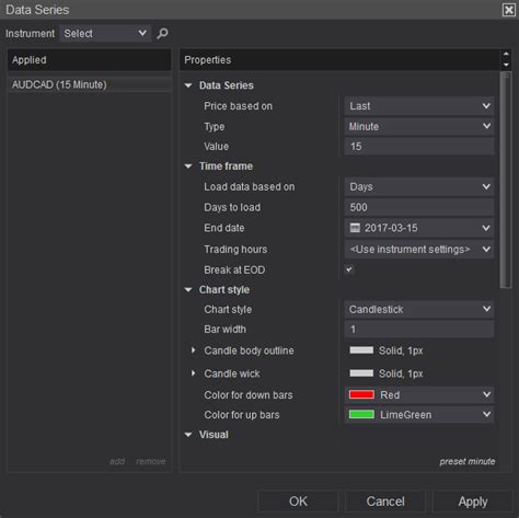 How To Control Session Break Lines On Ninjatrader 8 Charts