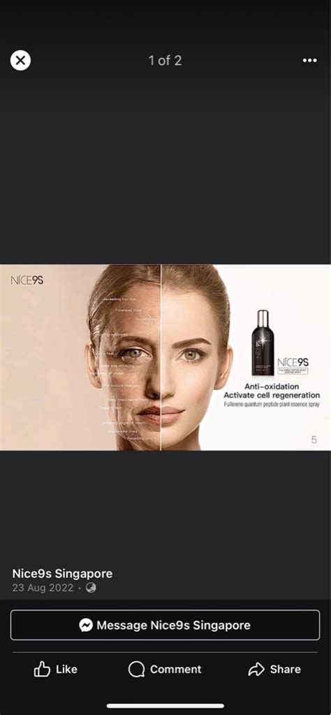 Nice 9s 100ml Quantum Fullerene Peptide Essence Spray Beauty