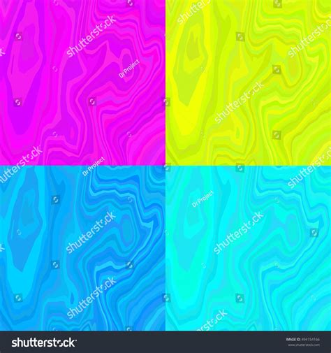 Set Curvy Abstract Background Available 4 Stock Vector Royalty Free 494154166