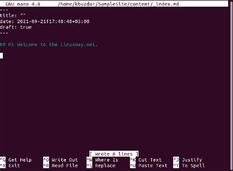 how to install and use hugo static website generator on ubuntu 20 04