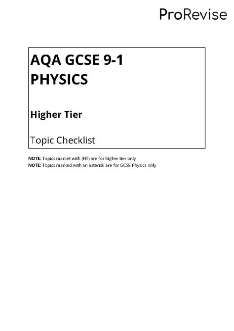 GCSE PHYSICS Paper 2 Higher Tier Mark Scheme June 2024 Version 1 0 Studocu