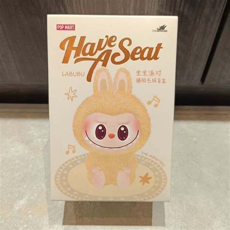 Labubu Have A Seat V2 Blind Box By Pop Mart Bidubadu