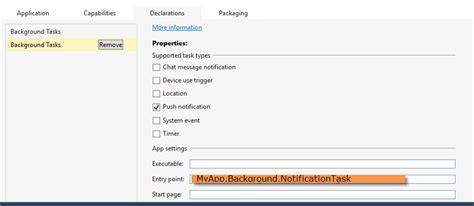 xamarin forms xamarin forms win phone 8 1 background tasks for push