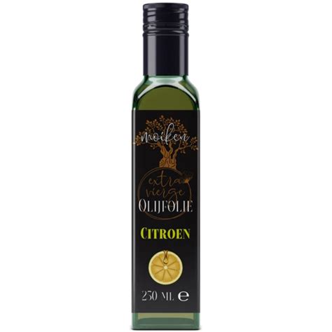 Moiken Extra Vierge Olijfolie Citroen 250ml