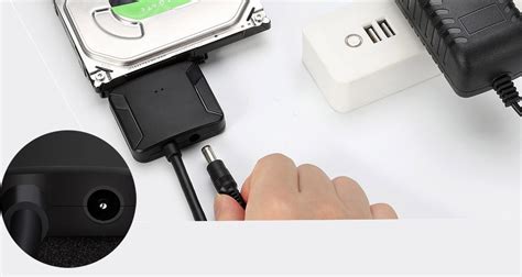 Купити Перехідник адаптер Usb 3 0 Sata для Hdd 2 5 3 5 з блоком живлення Конвертер для