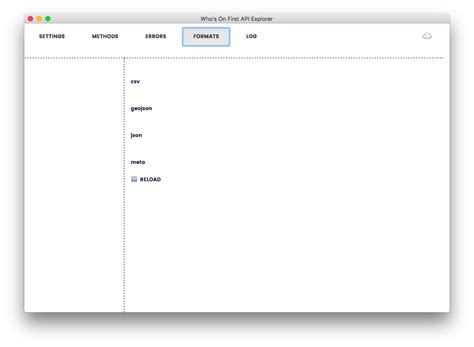 Whos On First The Who S On First API Explorer