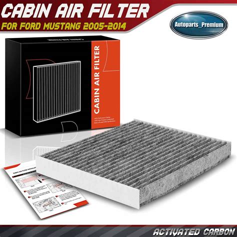 New Activated Carbon Cabin Air Filter For Ford Mustang 2005 2006 2007