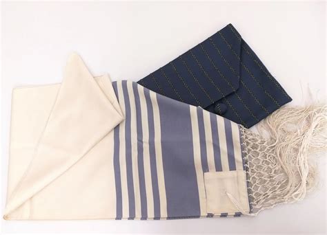 Small Silk Tallit Talled Di Seta