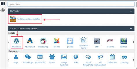 How To Install Wordpress From Cpanel Qualispace Knowledge Base