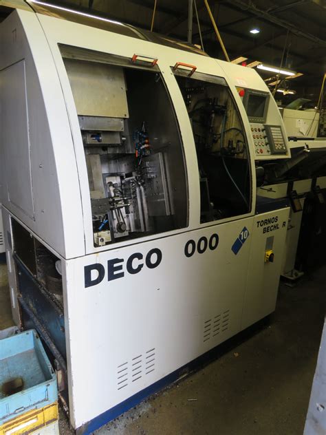 Tornos Deco Swiss Type CNC Lathe