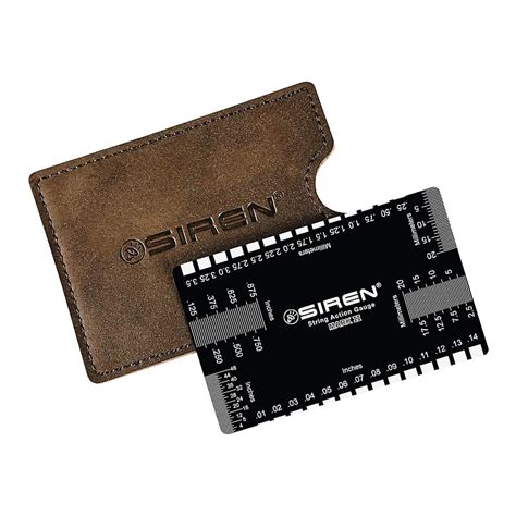 String Action Gauge Mark Ii Guitar Setup Ruler Luthier Reverb