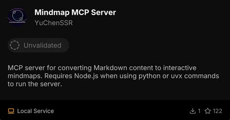 Servidor Mcp De Mapas Mentales Mcp · Lobehub