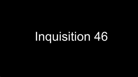 Inquisition 46 Depraved World
