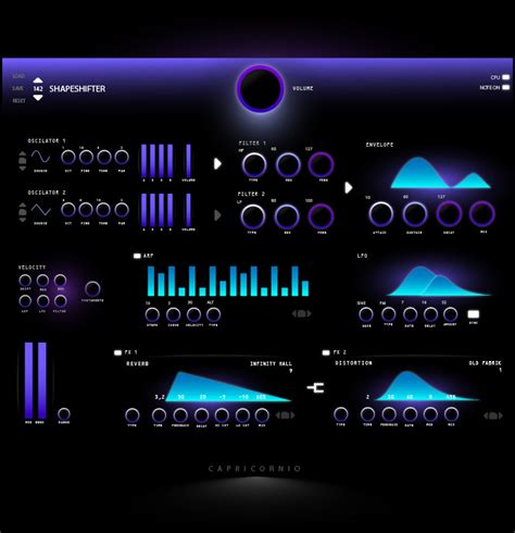Ui Vst Synthesizer On Behance
