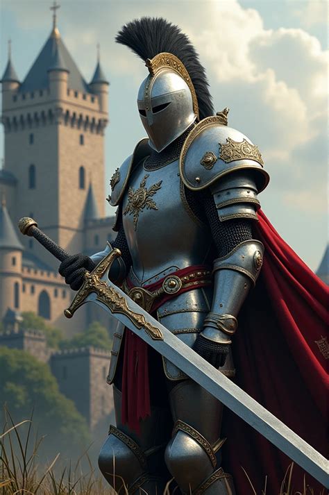 A Medieval Knight Seaart Ai