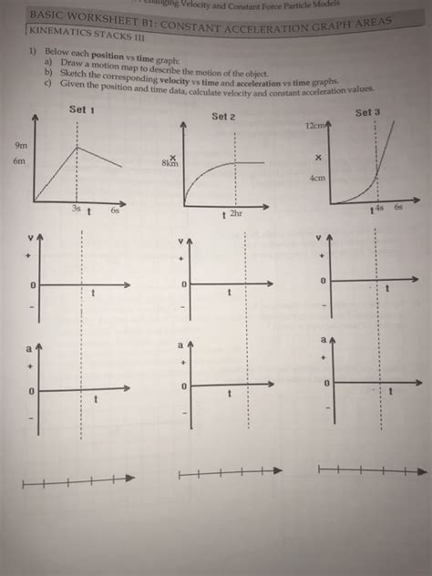 constant velocity particle model worksheet 1 educational printable activities